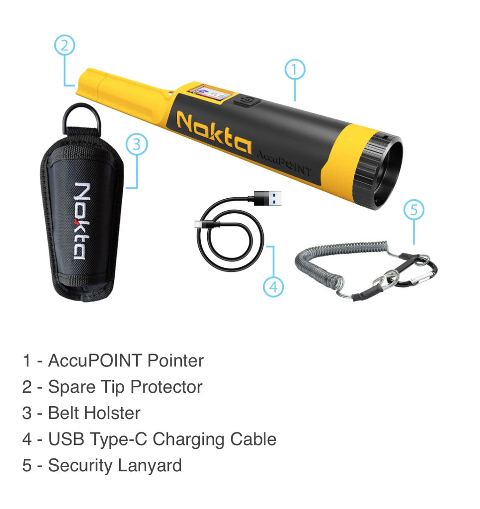 Nokta AccuPOINT Pointer – Forest City Metal Detectors